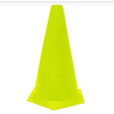 Jual RB SATU SET 12 pcs (1 LUSIN) CONE/CONES KUN KERUCUT RAPAT 23 CM ...