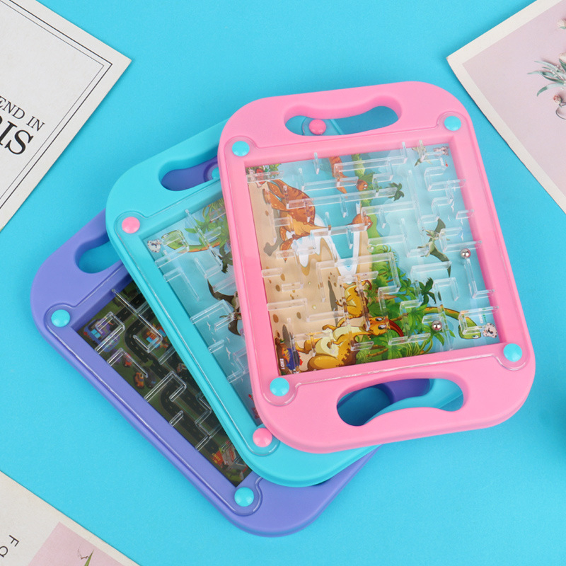 Jual Mainan Keseimbangan Jadul Nostalgia Labirin 2 Bola Maze Puzzle ...