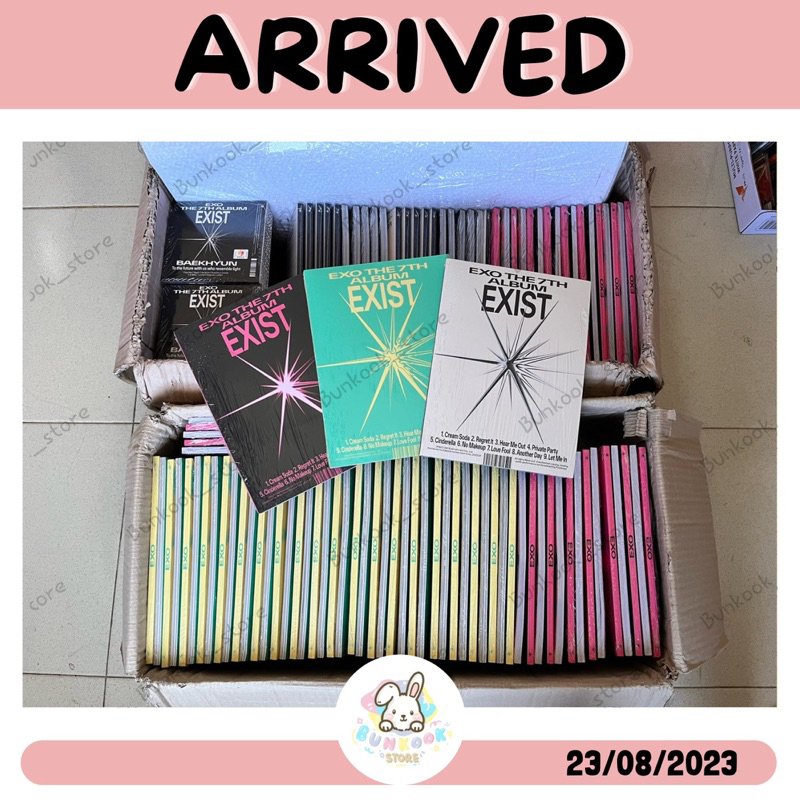 Jual EXO 'EXIST' - The 7th Album | Shopee Indonesia