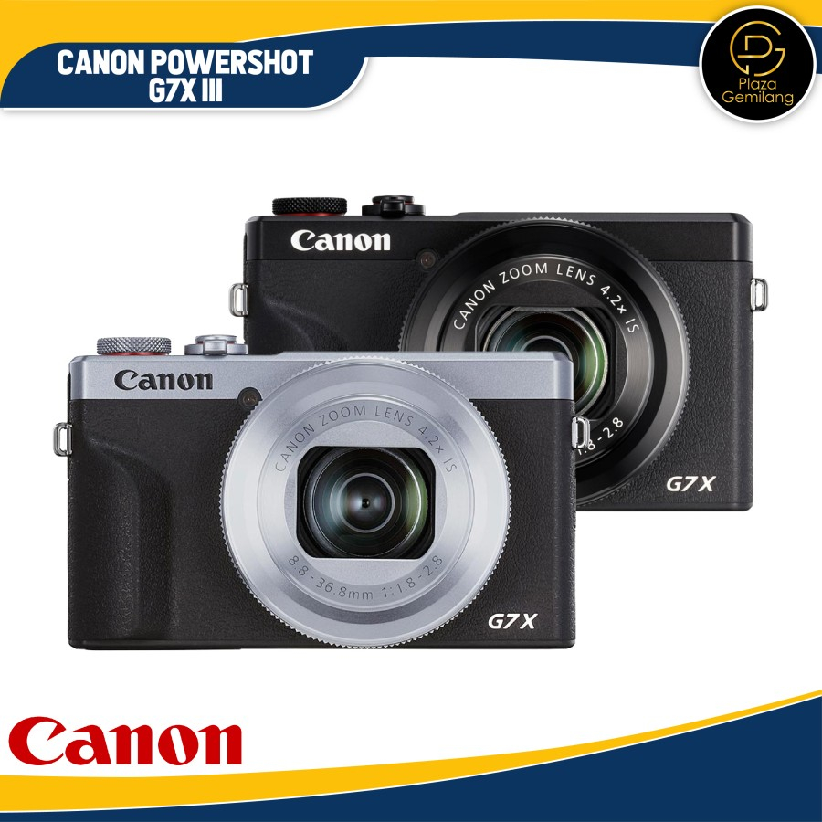 Jual Canon PowerShot G7X Mark III / G7X III - Kamera Vlogger | Shopee Indonesia