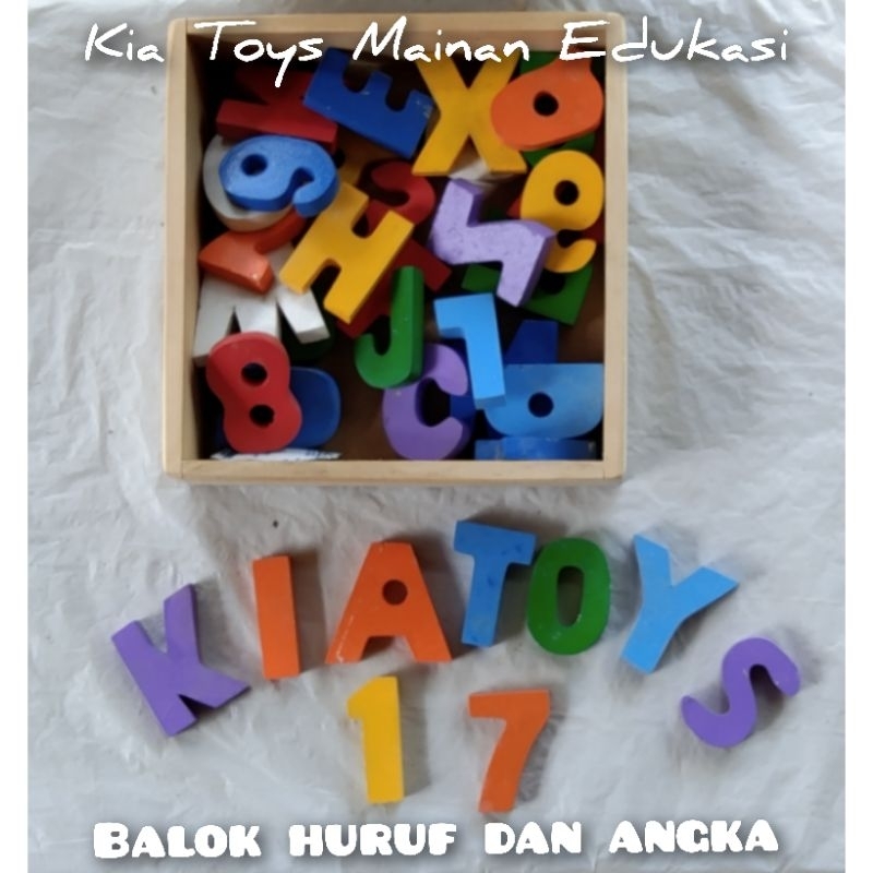 Jual Balok Huruf Dan Angka | Shopee Indonesia