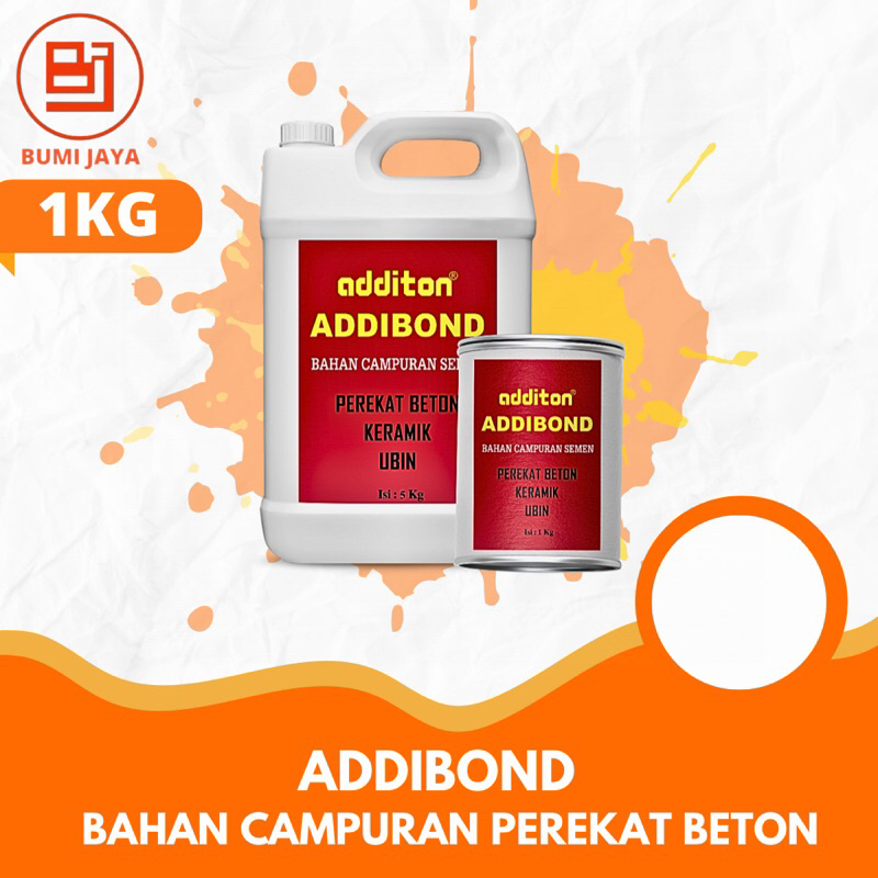 Jual Addibond Perekat beton keramik 1kg adibond bahan campur semen 1kg ...