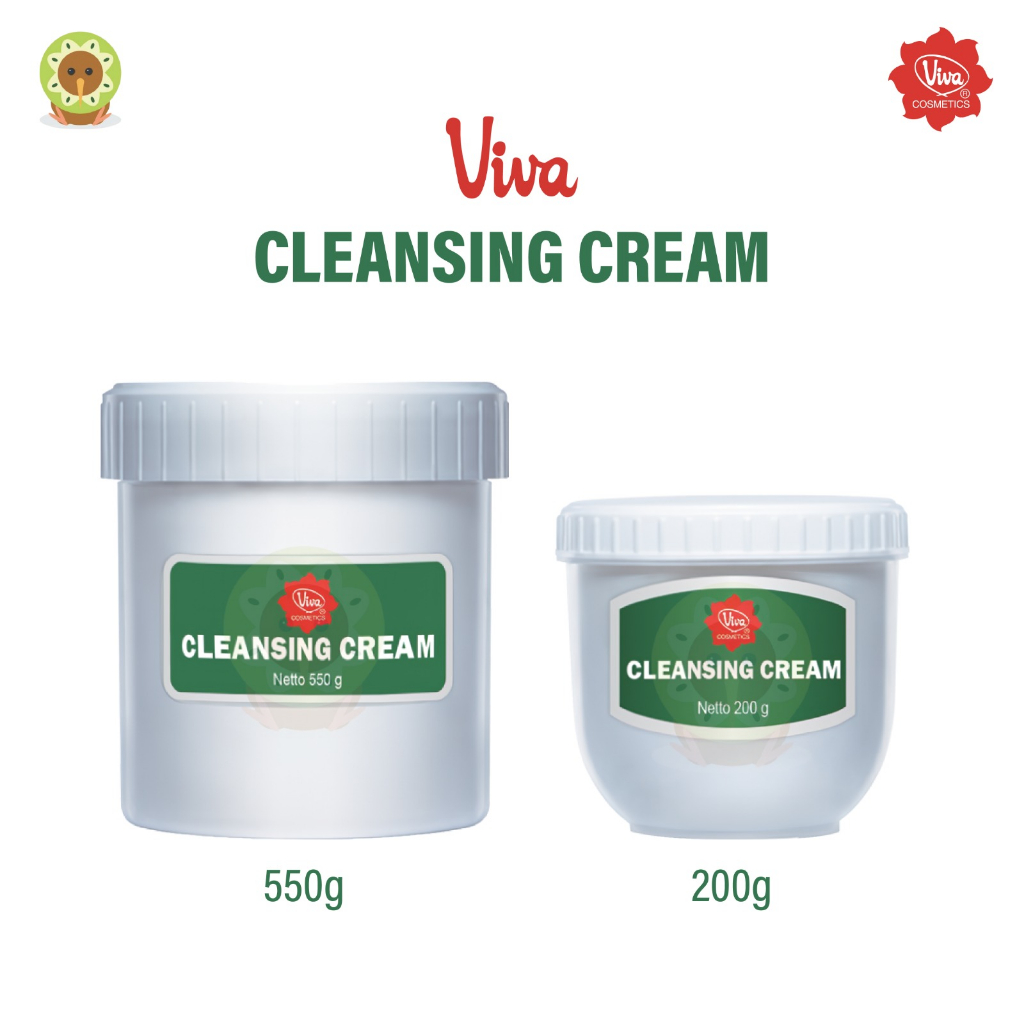 Jual VIVA COSMETICS CLEANSING CREAM - 200GR - 500GR | Shopee Indonesia
