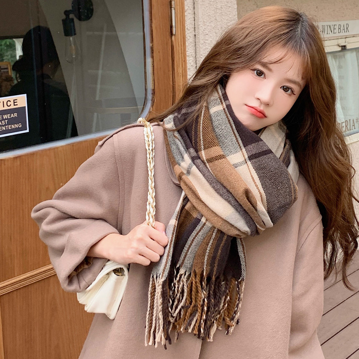 Jual Syal Musim Dingin Winter Scarf Pria Wanita | Shopee Indonesia