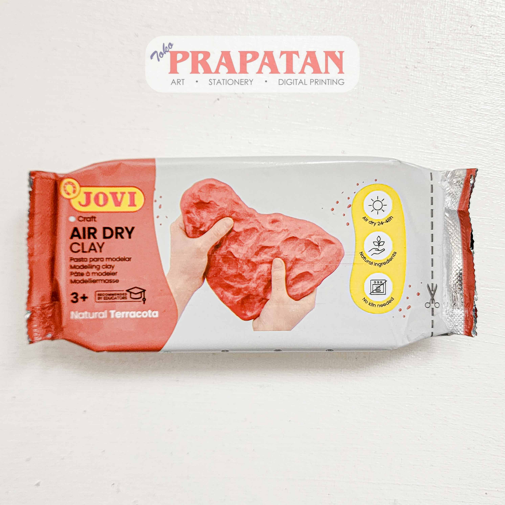 Jual Jovi Air Dry Modelling Clay 250g | Tanah Liat | Pottery | Shopee ...
