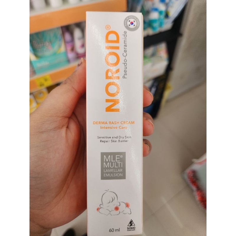Jual Noroid Derma Rash Cream isi 60 ml | Shopee Indonesia
