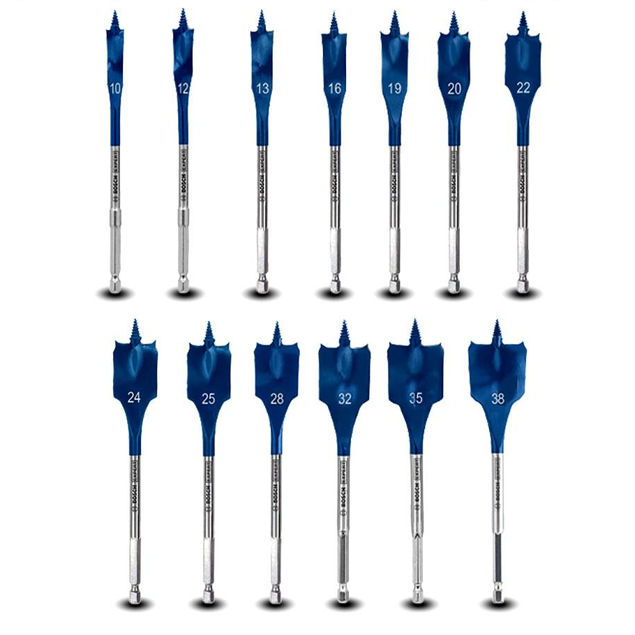 Jual Bosch Mata Bor Kayu Kipas Spade Bit Self Cut Hex Shank Panjang 152 ...