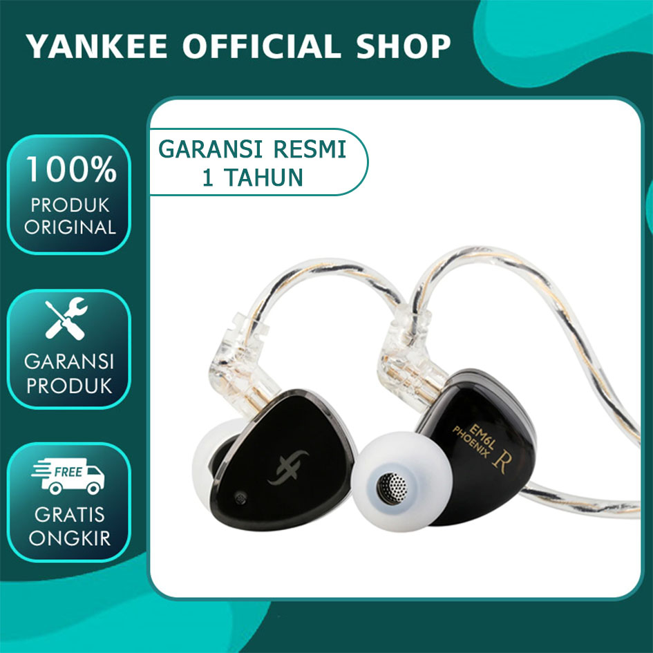 Jual SIMGOT EM6L 1DD+4BA Hybrid H-2019 Target In Ear Monitor Earphone ...