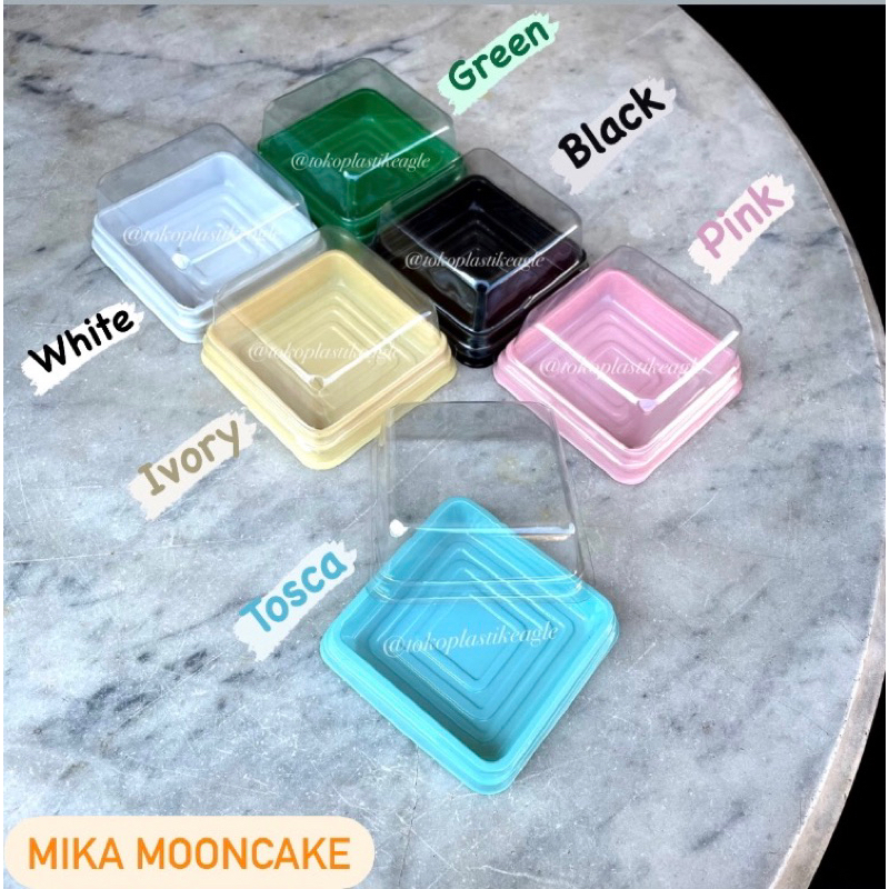 Jual [isi 50pcs] Mika Mooncake / Kemasan Mooncake / Mika Pudding Mini ...
