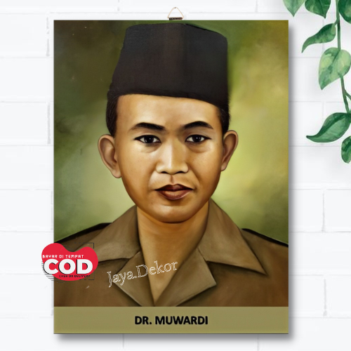 Jual Foto Poster Dr. MuwardiPahlawan Indonesia - Walldecor poster ...