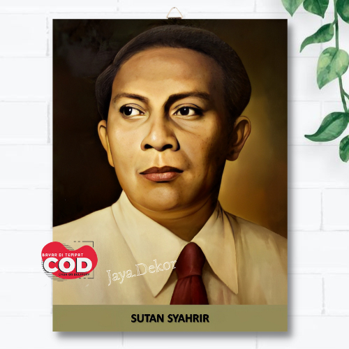 Jual Foto Poster Sultan Syahrir Pahlawan Indonesia - Walldecor poster ...