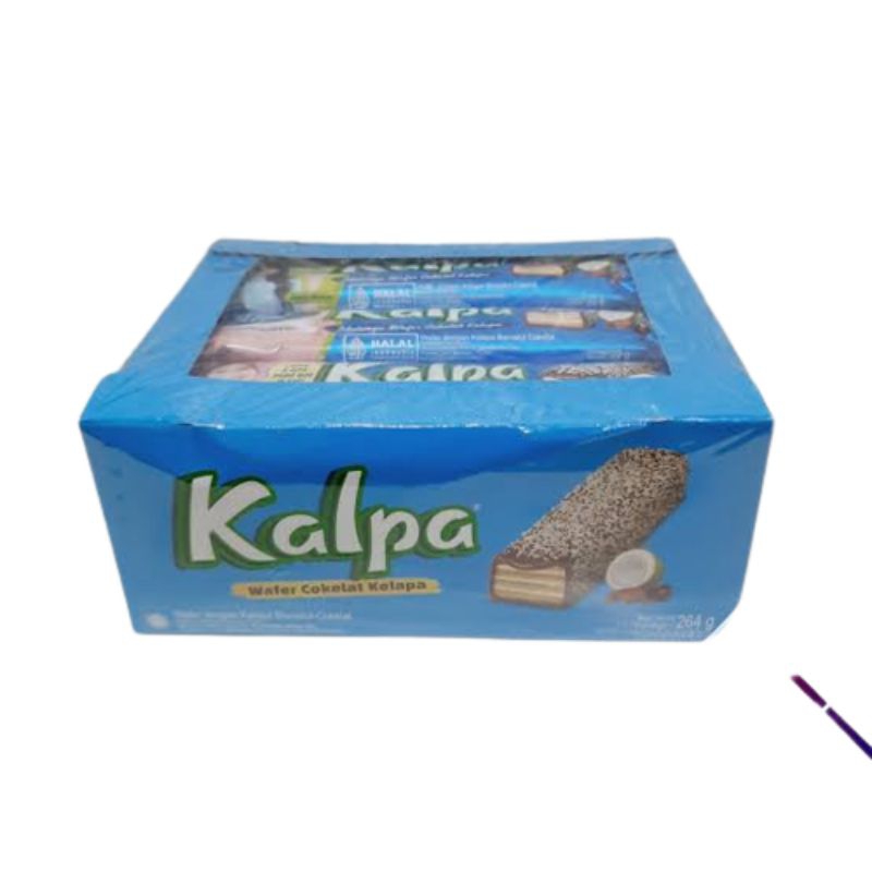 Jual Kalpa Wafer Coklat Kelapa Box Isi 12 Pcs | Shopee Indonesia
