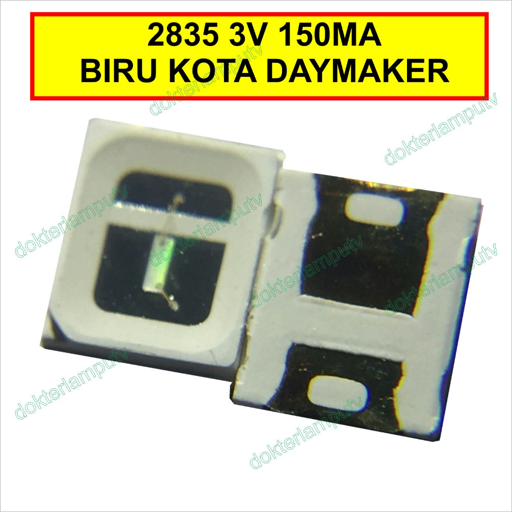 Jual LED SMD 3V 2835 150MA BIRU UNTUK LED KOTA DAYMAKER | Shopee Indonesia