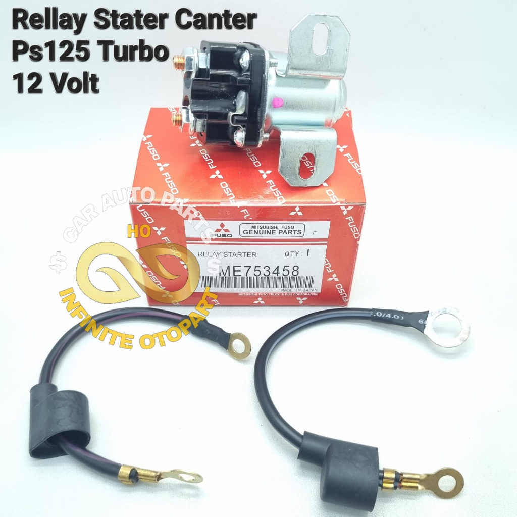Jual RELLAY STARTER RELAY STATER GLOW PLUG CANTER PS125 TURBO 12V GOOD ...