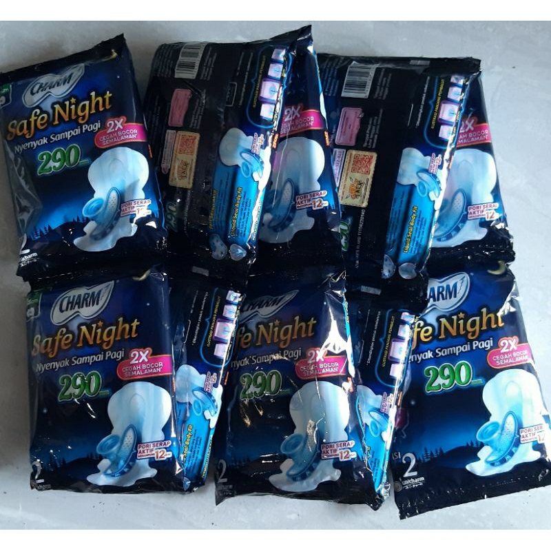 Jual charm safe night 290 mm (1 Renceng isi 10 pcs) | Shopee Indonesia