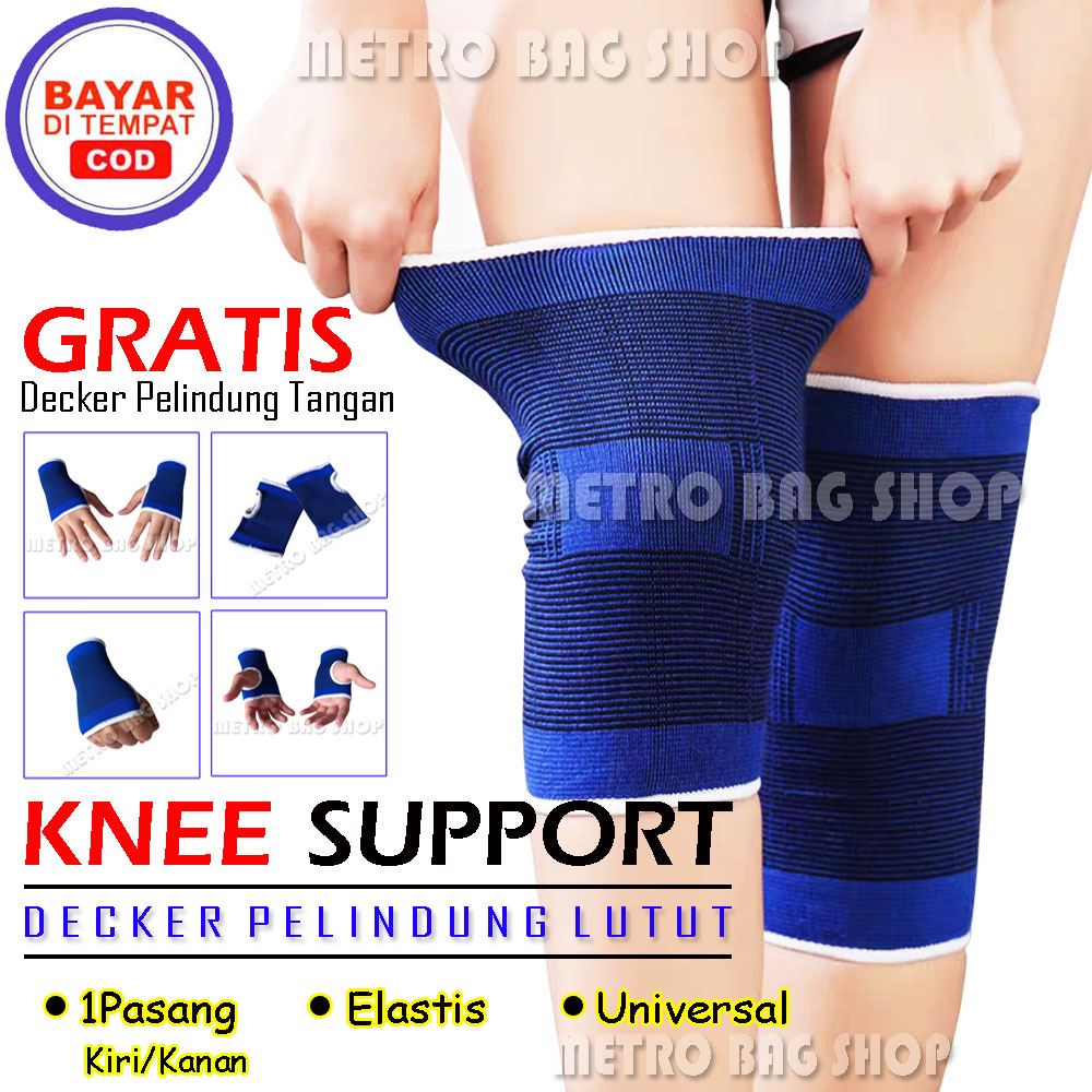 Jual Deker Pelindung Lutut Knne Support Lupo Bahan Tebal Deker Lutut ...