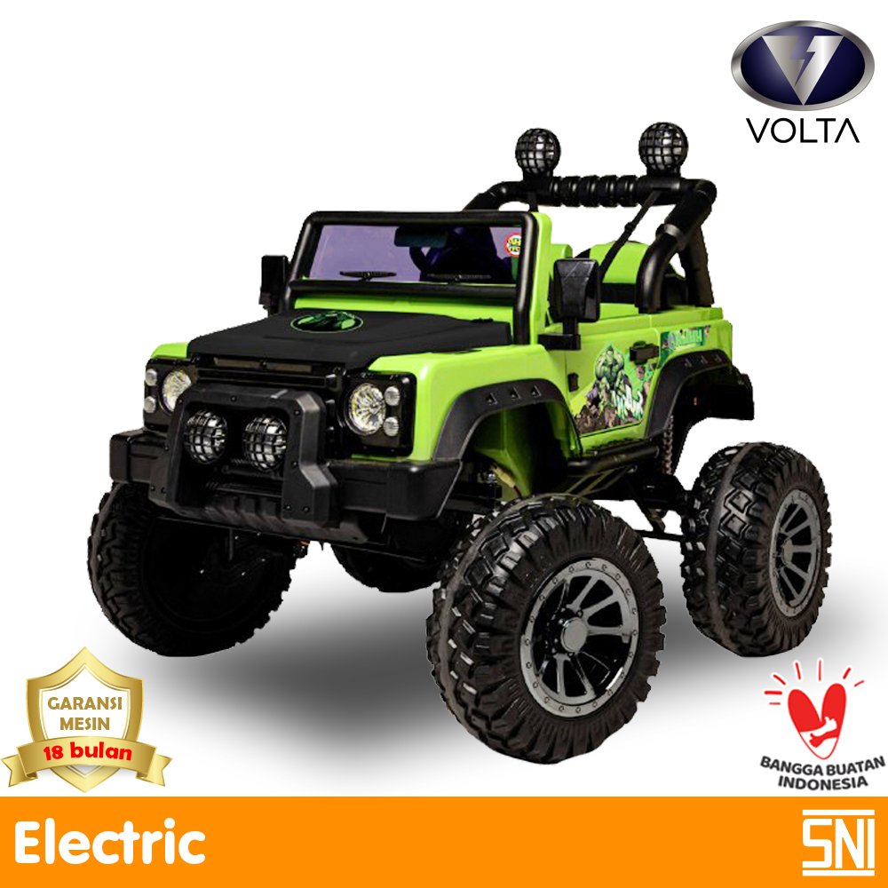 Jual Mobil Aki Anak VOLTA ROCKY HULK 5023 (4 gearbox) Ban Karet by SHP ...