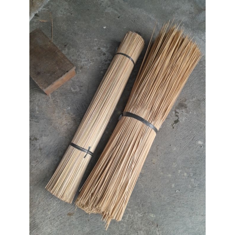 Jual COD RUJI MURAI NON ROS panjang 90cm Lidi Bambu Halus kuat bulat ...
