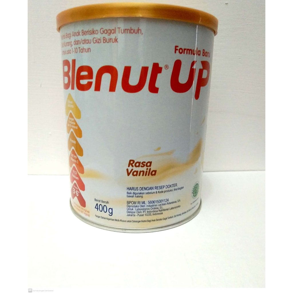 Jual Susu Blenutup 400gr/ Susu Medis/ Susu Pertumbuhan/kurang dan/atau ...