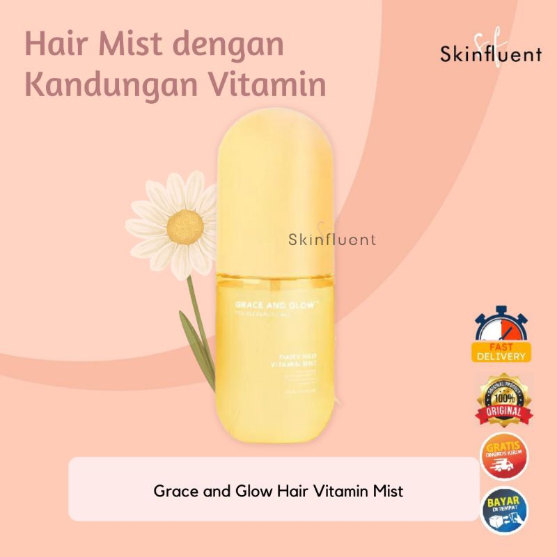 Jual Grace and Glow Hair Vitamin Mist untuk Merawat Rambut by ...