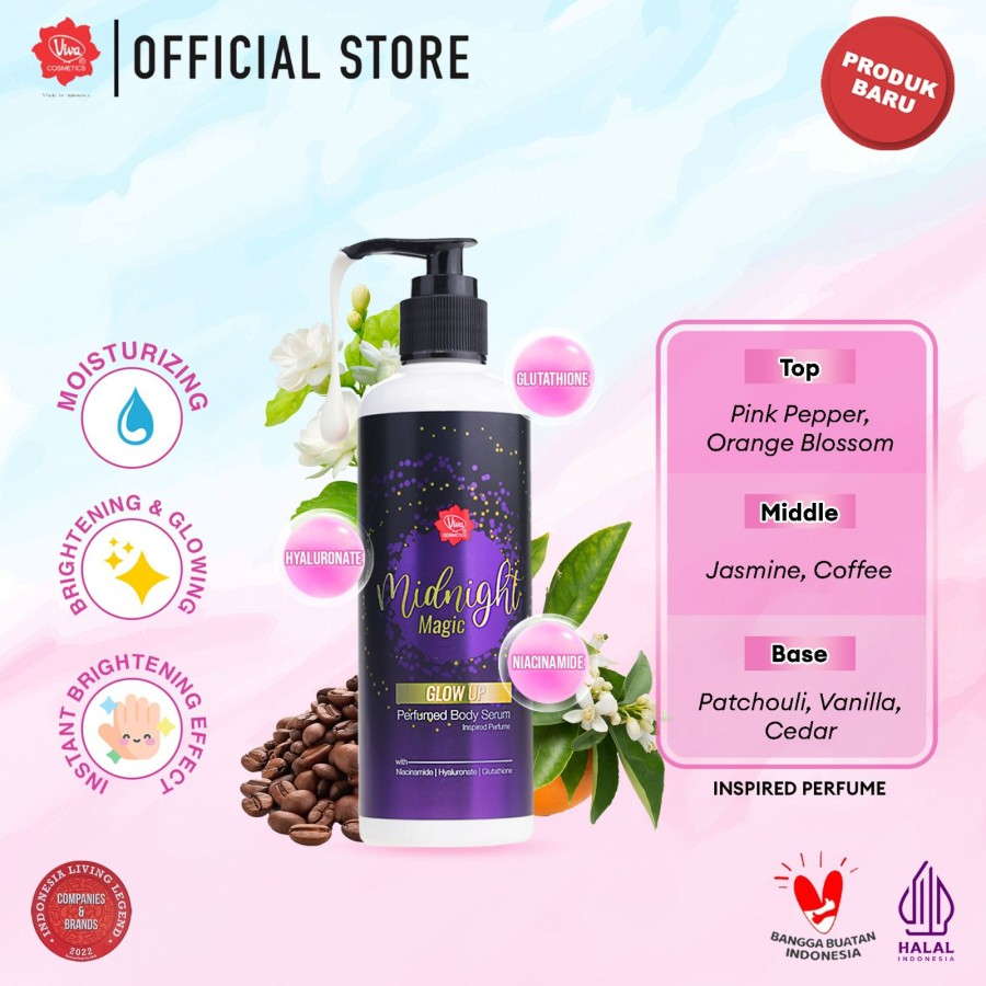 Jual Hand Body Serum Viva (Perfumed Body Serum) 230ML | Shopee Indonesia