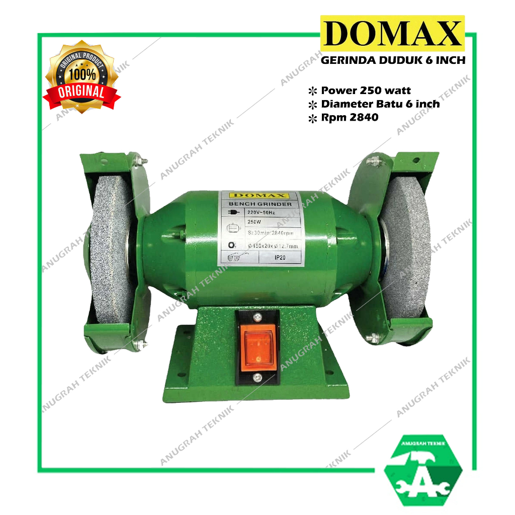 Jual Mesin Gerinda Duduk 5 inch Bench Grinder | Shopee Indonesia