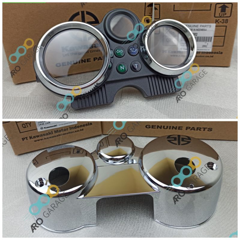Jual Cover atas bawah speedometer speedo Ninja SS R Original Kawasaki ...