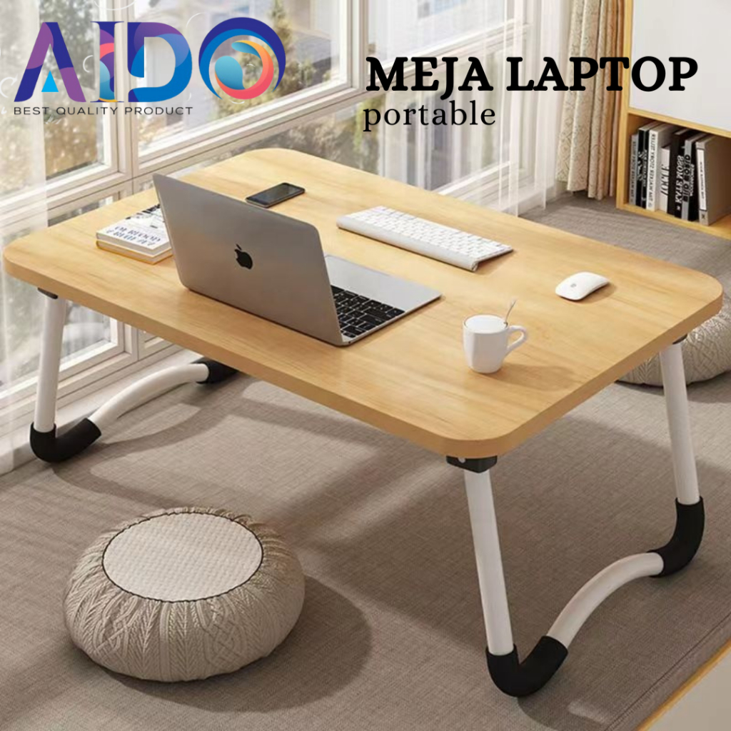 Jual Meja Belajar Portable / Meja Laptop / Meja Lipat Serbaguna / Meja ...