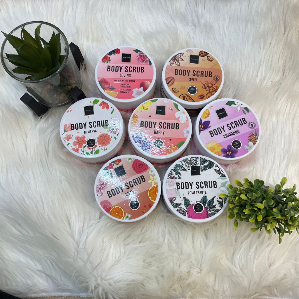 Jual SCARLETT BODY SCRUB | Shopee Indonesia