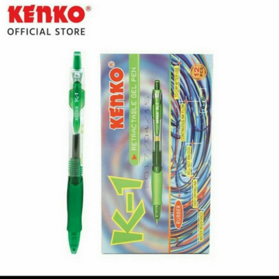 Jual PEN GEL KENKO K1 / GEL PEN KENKO K1 / PULPEN GEL PEN KENKO K-1 ...