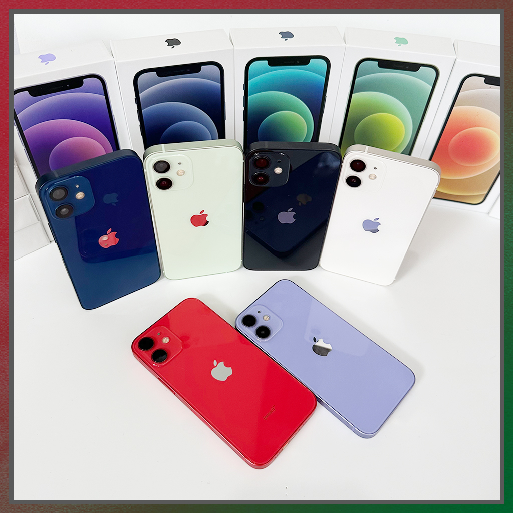 Jual iPhone 12Mini 64GB/128GB/256GB Second Original 100% Mulus Fullset ...