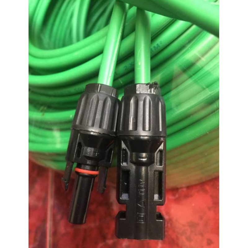 Jual Kabel Solar Panel 2x2,5mm 3 Meter Sepasang Mc4 To Scc Skun | Shopee Indonesia