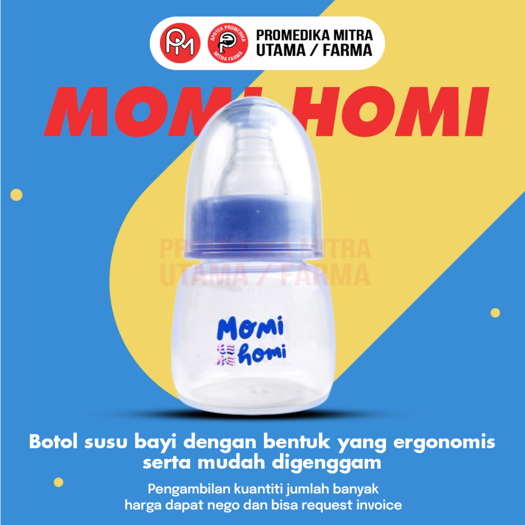 Jual Dot Susu Bayi 60ML Momi Homi Set DDTK, Rumahan dan Klinik | Shopee Indonesia