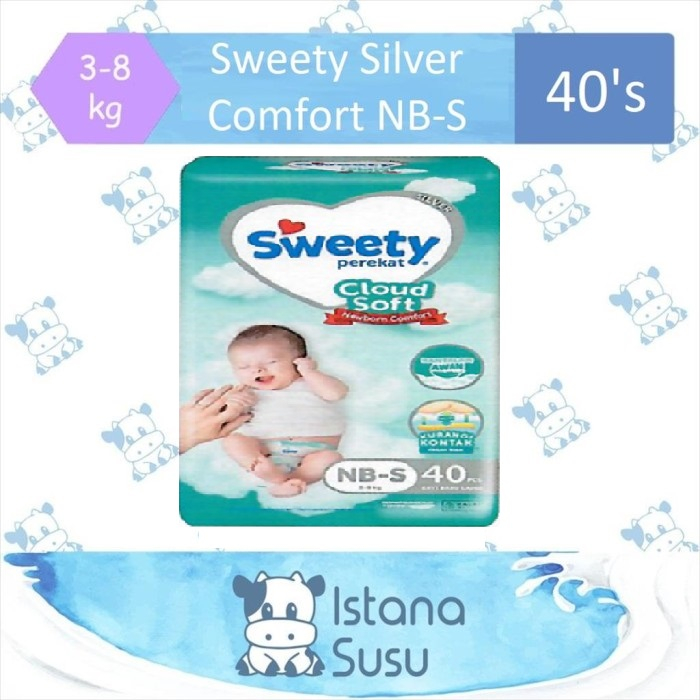 Jual Sweety Silver Tape/Pants NB-S / S / M / L / XL / XXL | Shopee ...