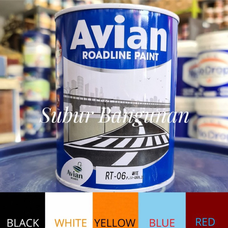Jual Cat Marka Jalan AVIAN 1KG / Roadline Paint | Shopee Indonesia