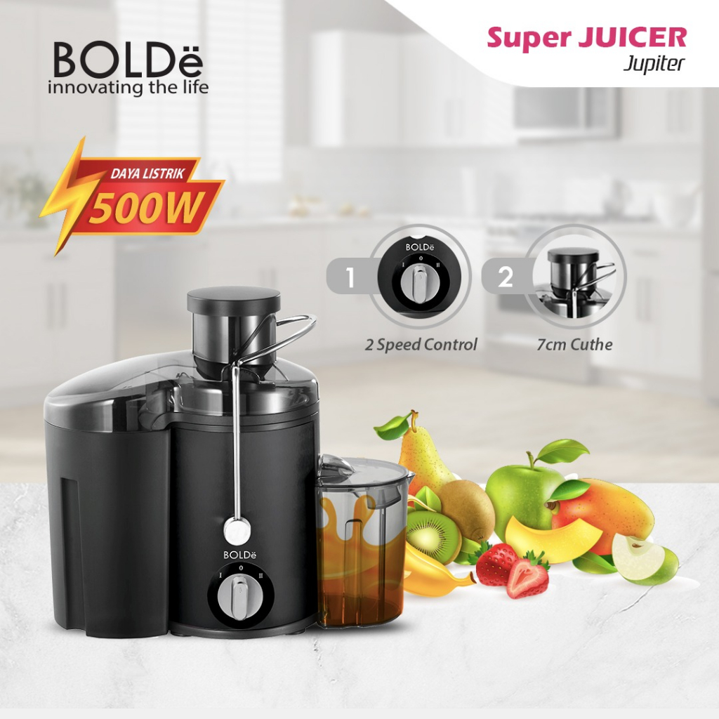 Jual BOLDe Super Juicer Jupiter Pengekstrak Buah Original | Shopee ...