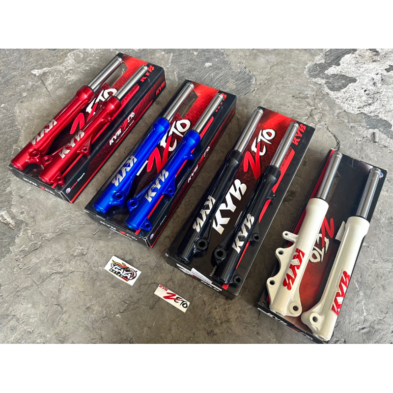 Jual KYB Shock Breaker Depan KAYABA ZETO Front Fork Yamaha MIO Jupiter Z KYOS-FF1010 / FF1020 ...
