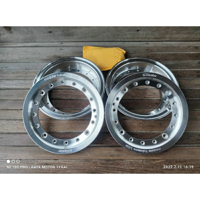 Jual Velg velek velk vespa GS scooter ring 10 inch modular | Shopee ...