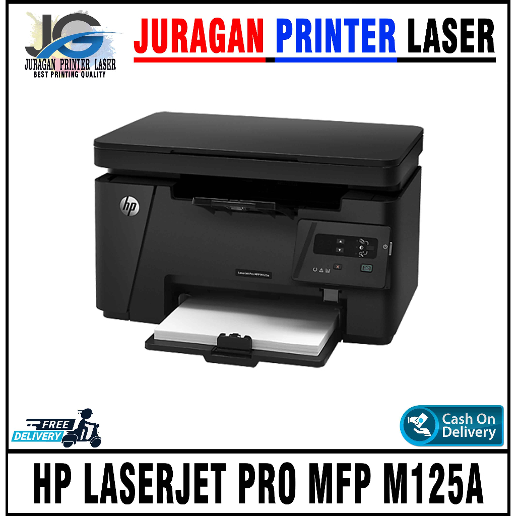 Jual printer hp laserjet pro m125a ( print scan copy ) Toner 83A CF283A ...