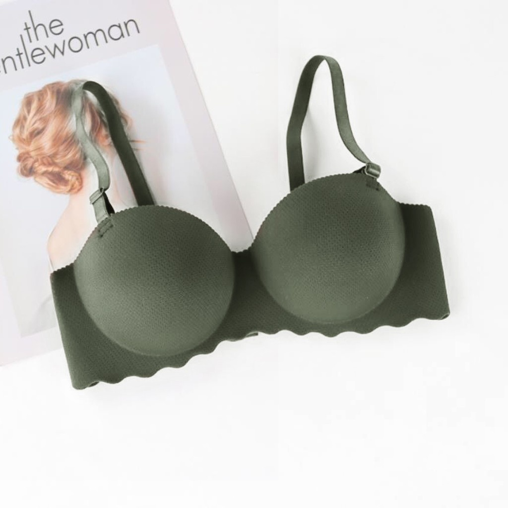 Jual Brasay Japan Seamless Push Up Bra Wanita Tanpa Kawat 9004 | Shopee ...