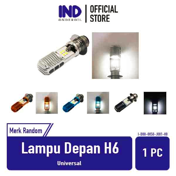 Jual Lampu Depan-Utama H6 8 LED 2 Sisi 8+8 Watt T19 Warna Putih Bisa Untuk Motor Matic-Bebek ...