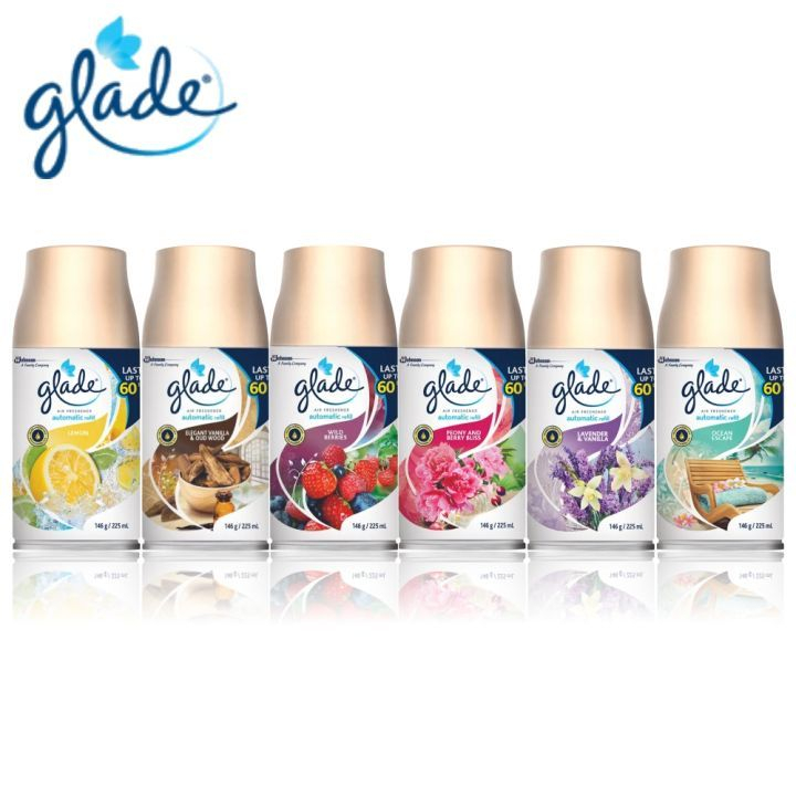 Jual Glade Matic Spray REFILL Air Freshener 146 gr / 225 ml | Shopee ...