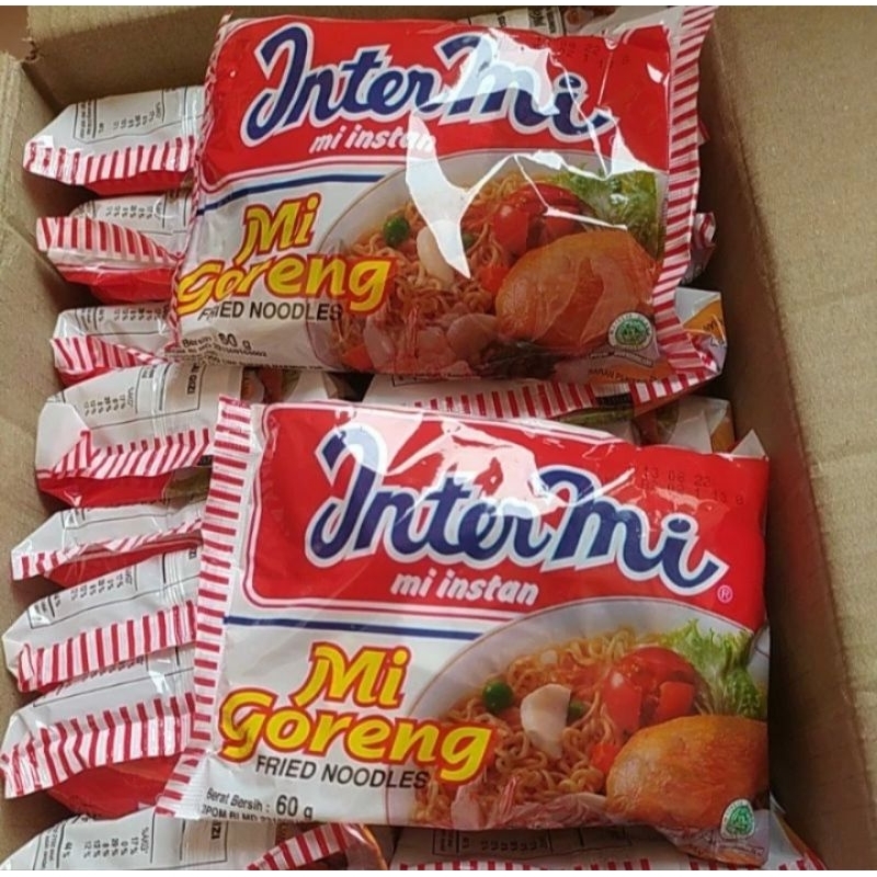 Jual Intermie Goreng Mie Instan 60gr / Intermie Instan 60gr (Isi 10 pcs ...