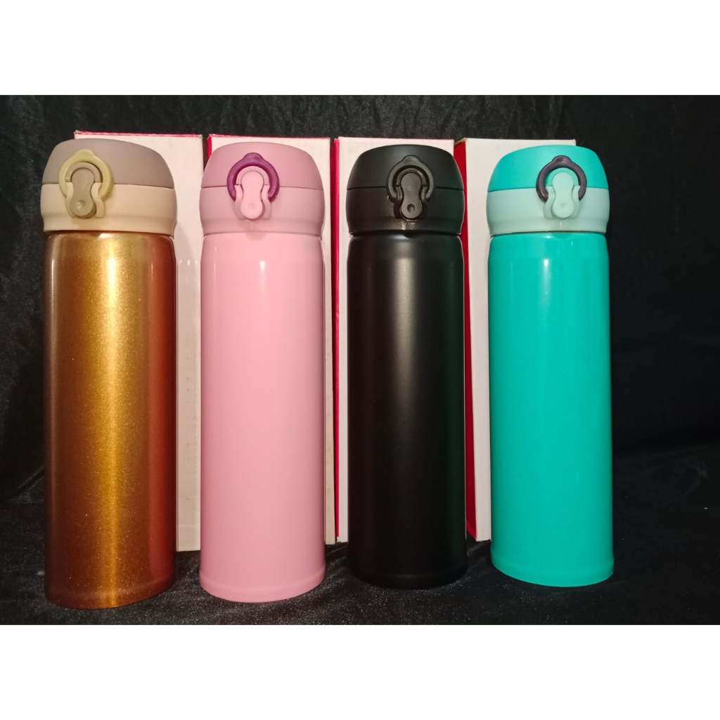 Jual BOTOL TERMOS KANCING 500ML / botol viral unik | Shopee Indonesia