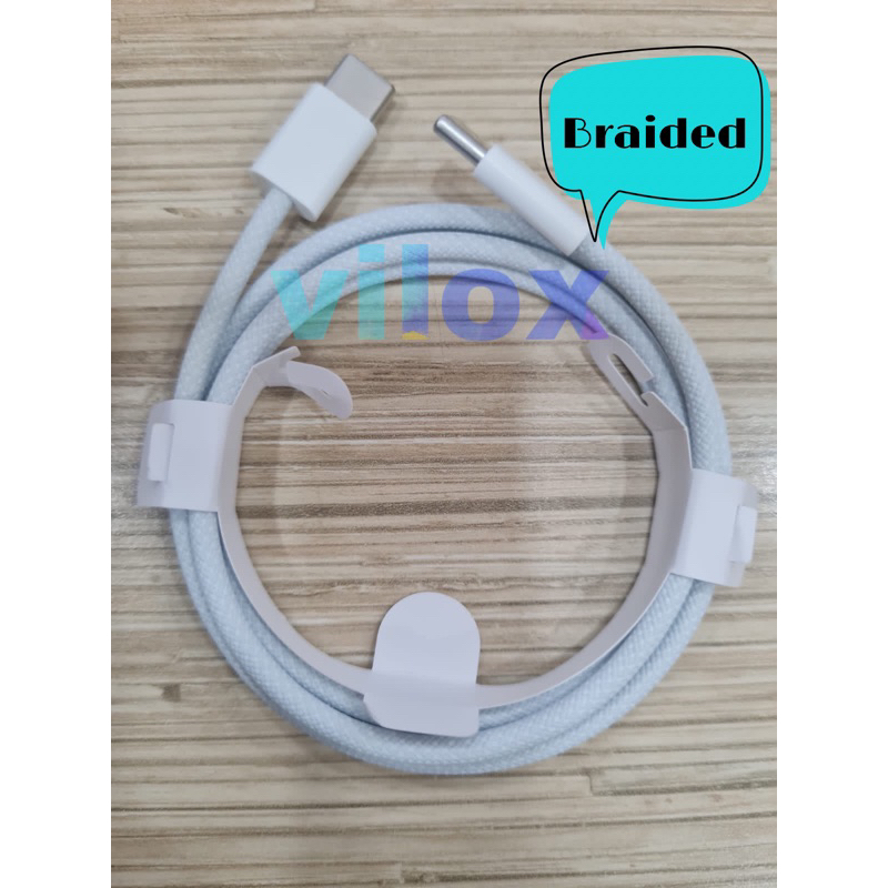 Jual Kabel fast charger type c to type c ipad mac air mini 6 iphone 15 ...