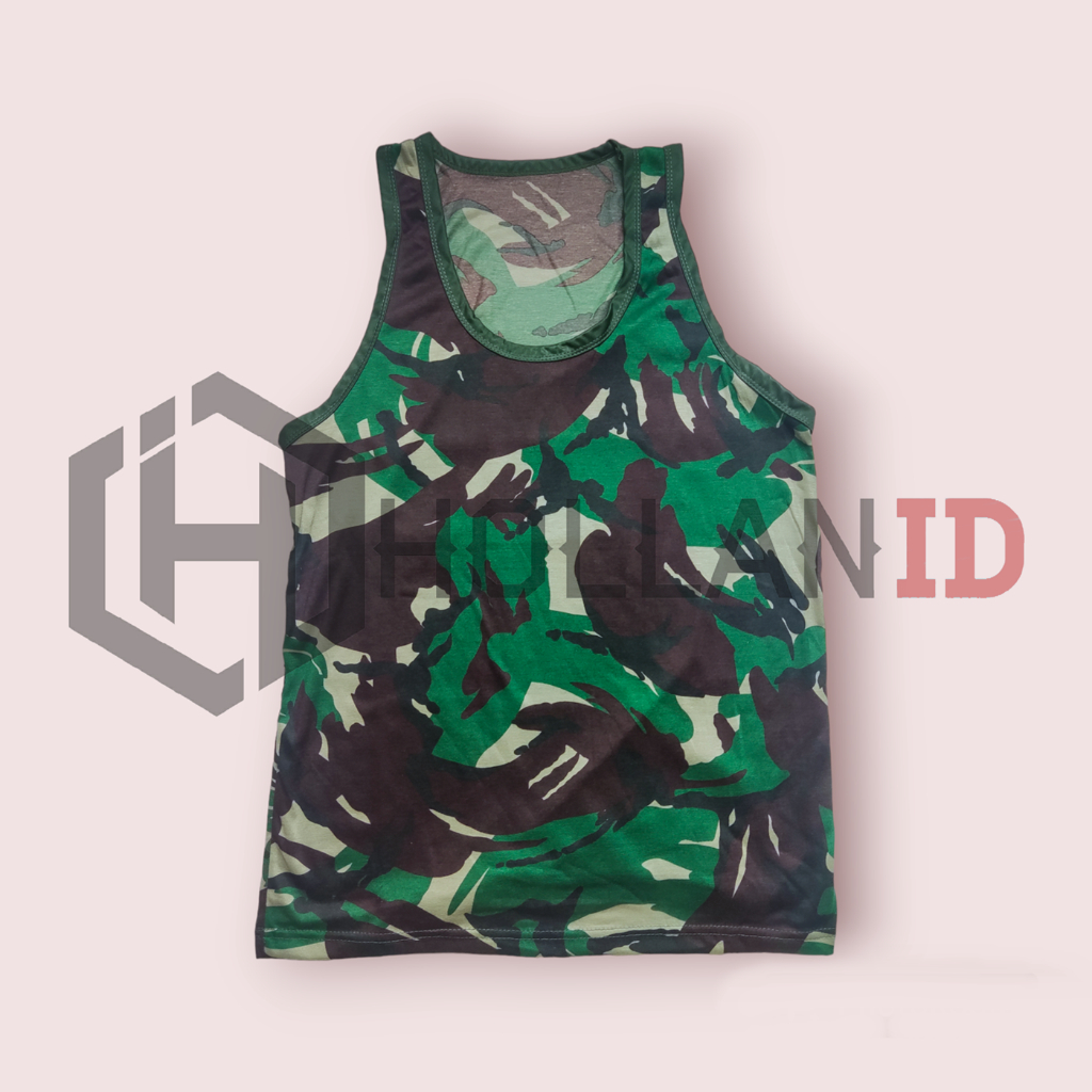 Jual KAOS DALAM SINGLET TNI ANGKATAN DARAT HIJAU LORENG MALVINAS (LEKBONG ARMY AD) | Shopee ...