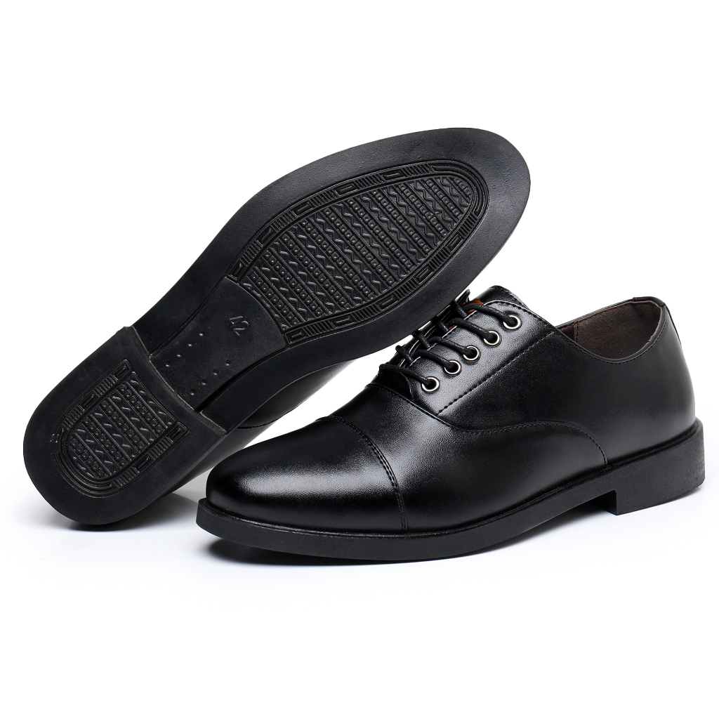 Jual Parayu - Sepatu Oxford Full Black Sepatu Pantofel Pria Dewasa Formal Casual Kulit Kerja ...