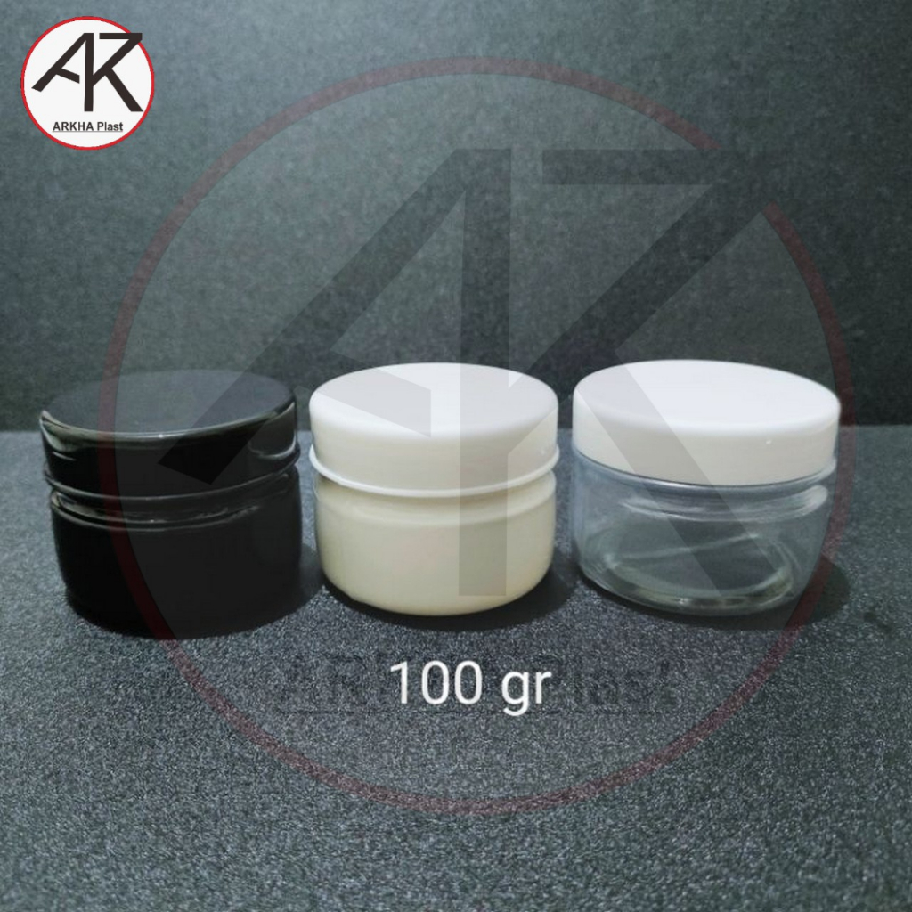 Jual Pot Jelly 100gr PVC Tempat Wadah Gel Cream Saleb Salep lulur krim ...