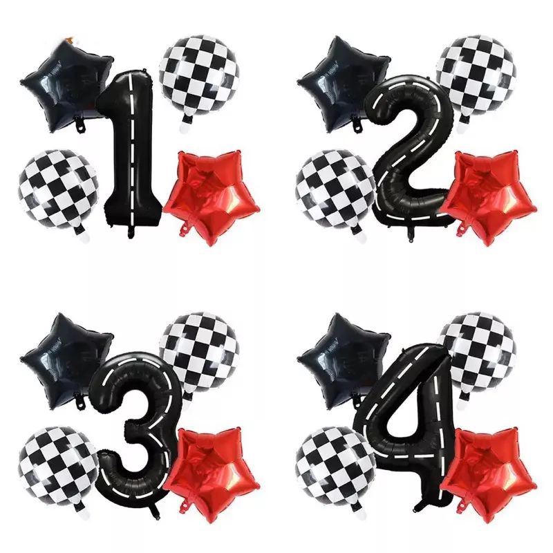 Jual PAKET BALON ANGKA RACING 5 PCS | Shopee Indonesia