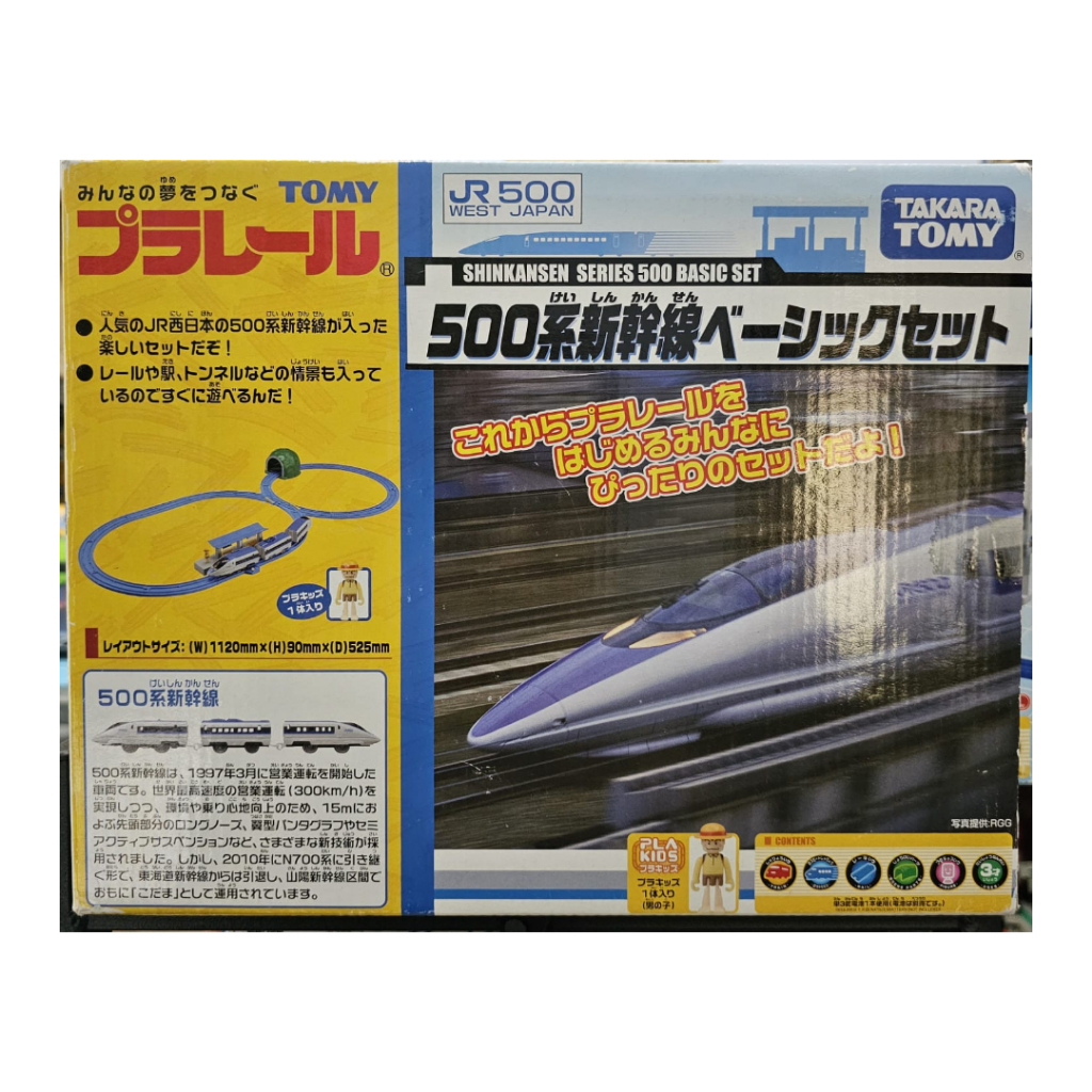 Jual Takara Tomy Plarail Shinkansen JR 500 Series Basic Set | Shopee Indonesia